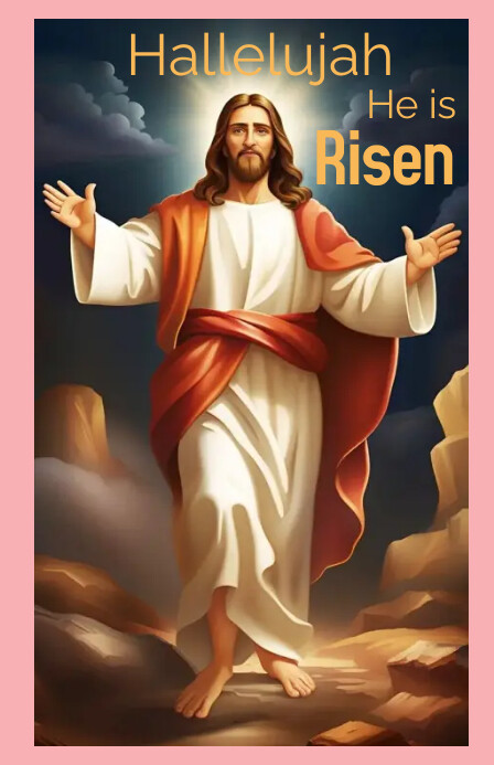Resurrection of Jesus Template | PosterMyWall