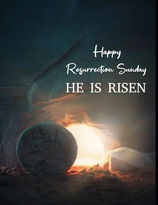 Resurrection sunday Template | PosterMyWall