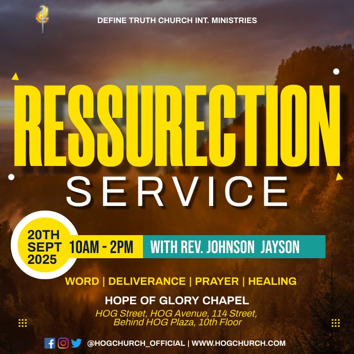 Resurrection Sunday Template | PosterMyWall