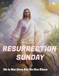 Resurrection sunday Template | PosterMyWall