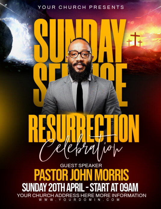 Copy of Resurrection sunday | PosterMyWall