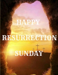 Resurrection sunday Template | PosterMyWall