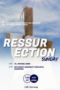 RESURRECTION SUNDAY POSTER Template | PosterMyWall