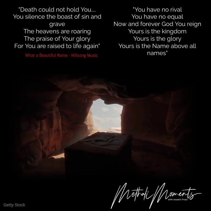 Resurrection Sunday He is Alive Template | PosterMyWall