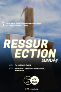 RESURRECTION SUNDAY POSTER Template | PosterMyWall