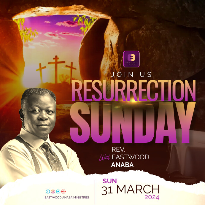 Resurrection Sunday_instagram Template | PosterMyWall