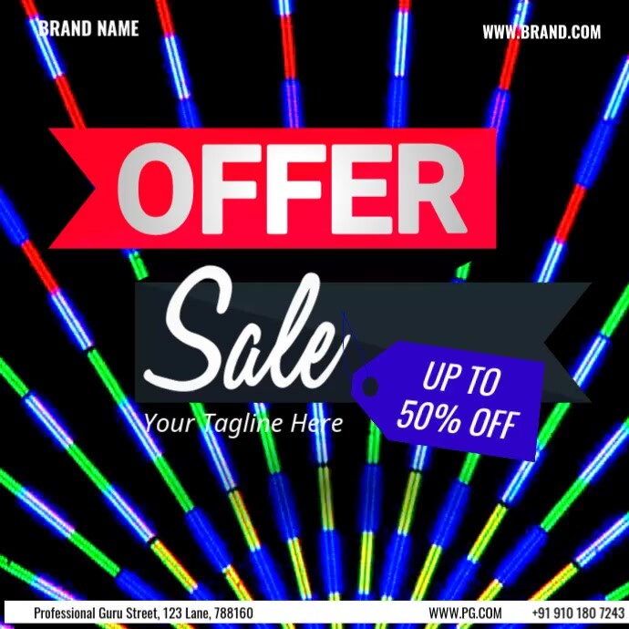 retail advertisement Template | PosterMyWall