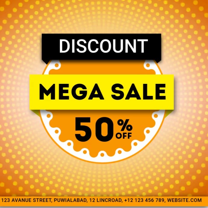 Plantilla de Retail advertising flyer template | PosterMyWall