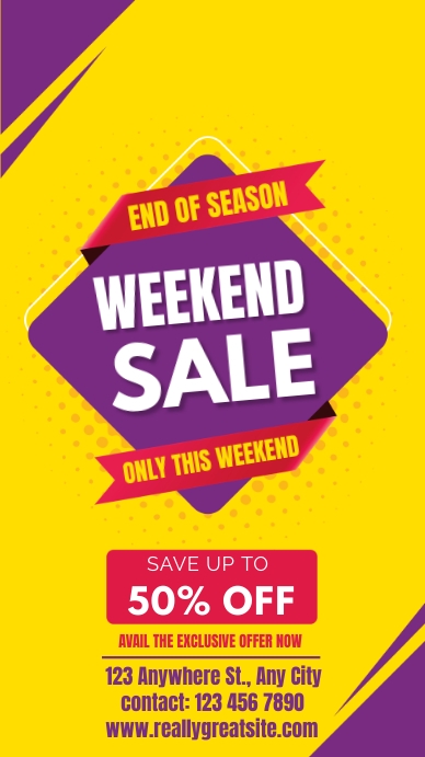 Copy of RETAIL AND SALE TEMPLATE | PosterMyWall