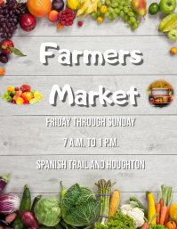 FARMERS MARKET Template | PosterMyWall
