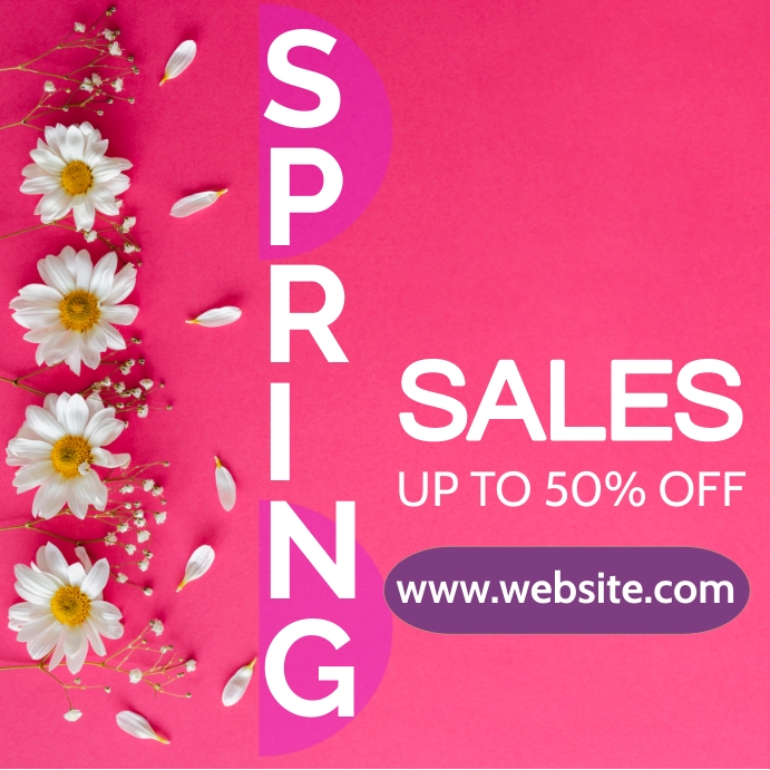 Spring Sales Template | PosterMyWall