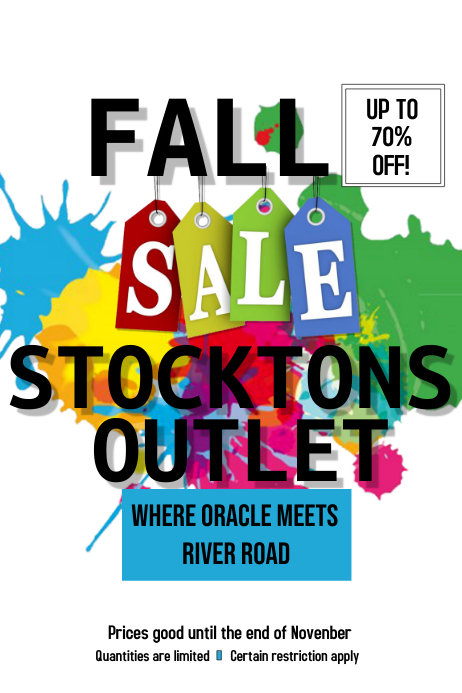 retail Template | PosterMyWall