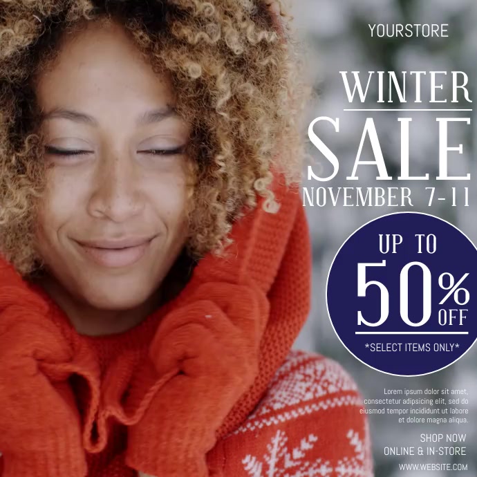 Retail Template | PosterMyWall