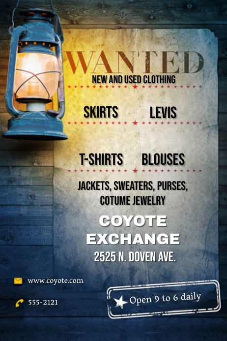 retail Template | PosterMyWall