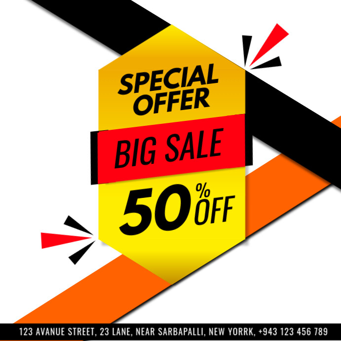 retail discount Template | PosterMyWall