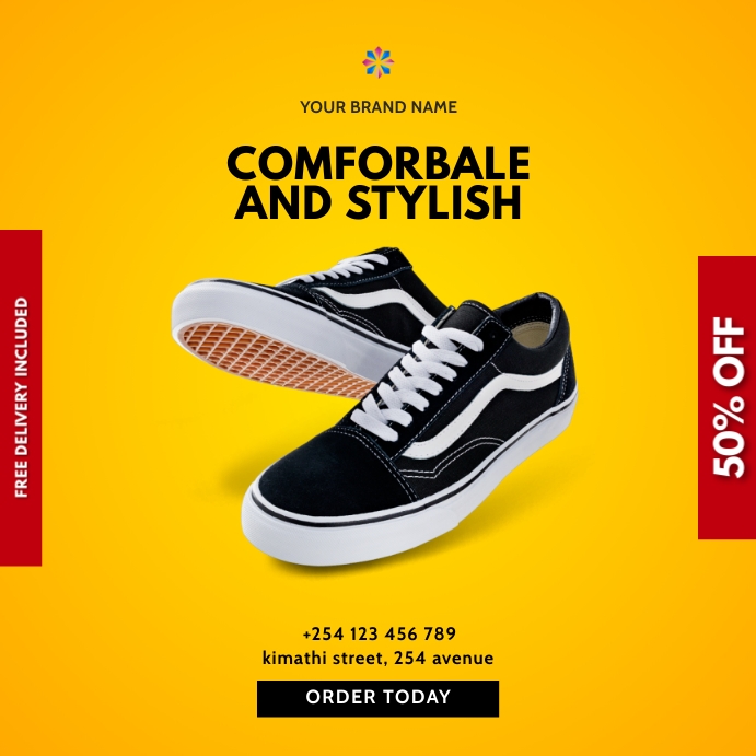 retail fashion sale shoe flyer Template | PosterMyWall