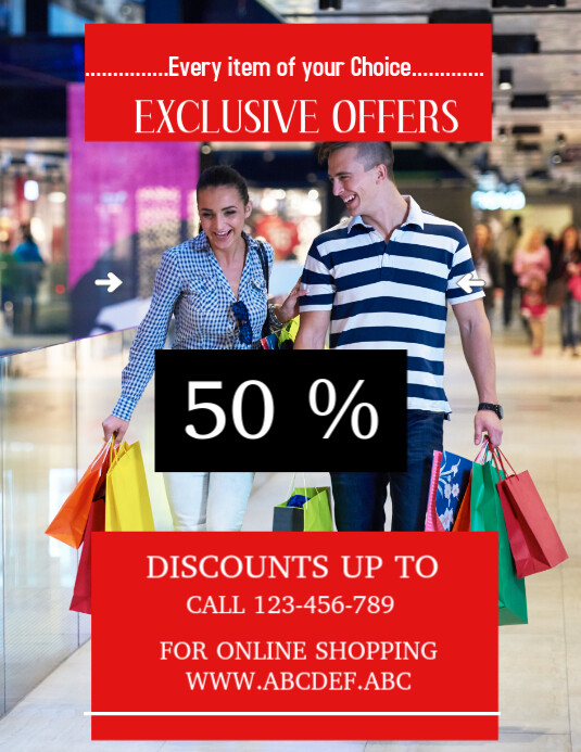 retail flyer,sale flyer Template | PosterMyWall