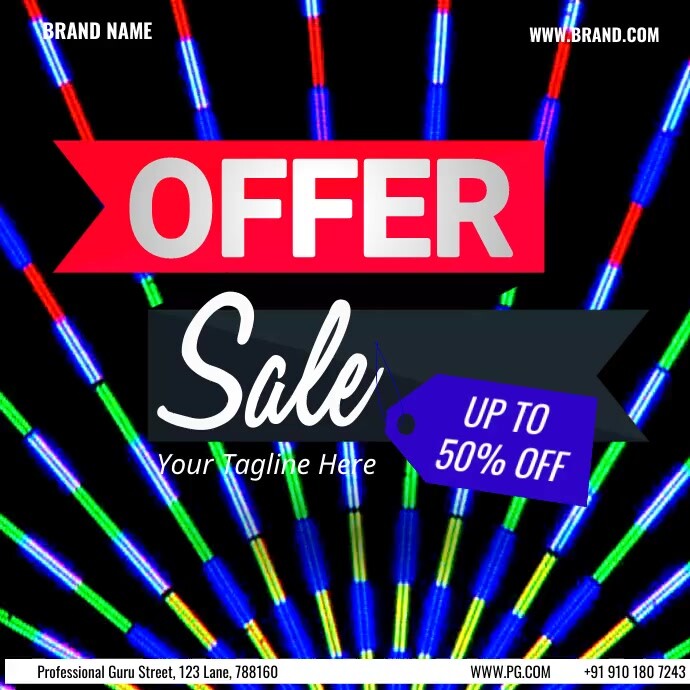 Plantilla de Retail flyer design | PosterMyWall