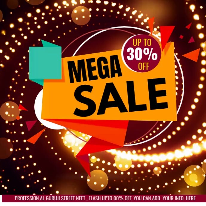 Plantilla de Retail flyer design | PosterMyWall