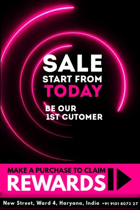 Plantilla de Retail flyer design | PosterMyWall