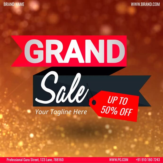 Plantilla de Retail flyer design | PosterMyWall