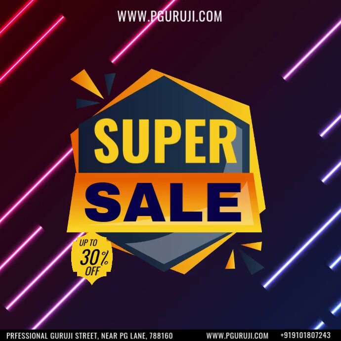 Plantilla de Retail flyer design | PosterMyWall