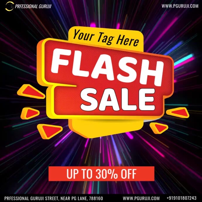 Plantilla de Retail flyer design | PosterMyWall