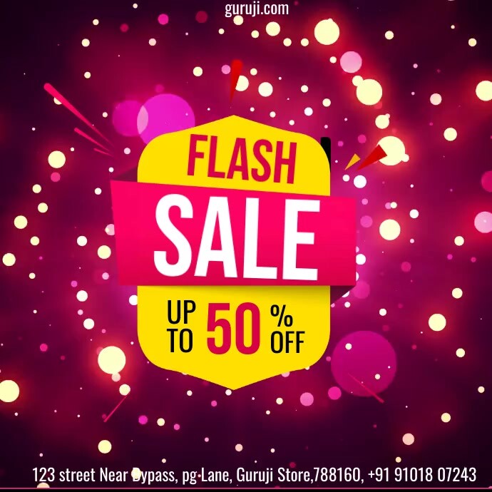 Plantilla de Retail flyer design | PosterMyWall