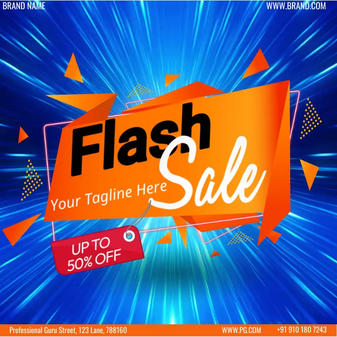 Plantilla de Retail flyer design | PosterMyWall