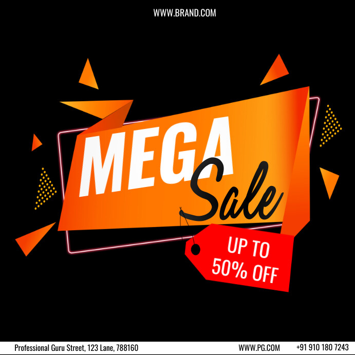 retail offer Template | PosterMyWall