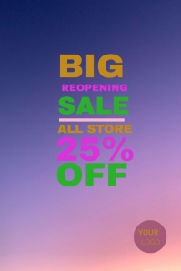 retail poster Template | PosterMyWall