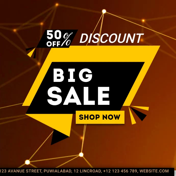 retail poster Template | PosterMyWall