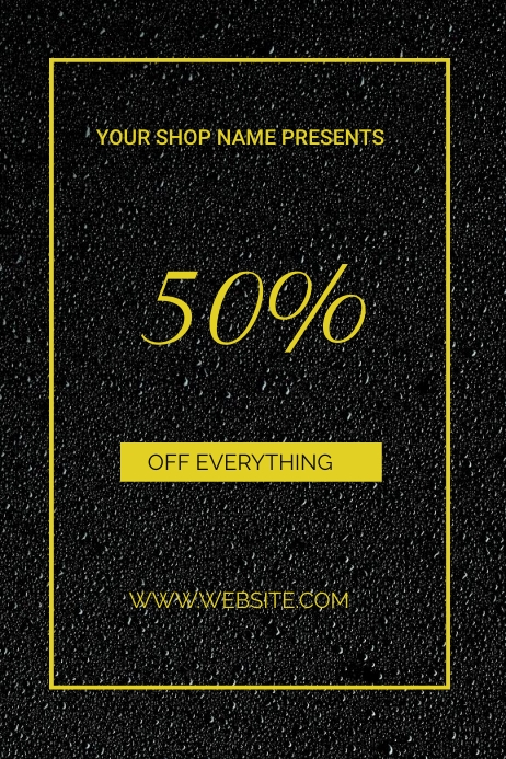 retail poster Template | PosterMyWall