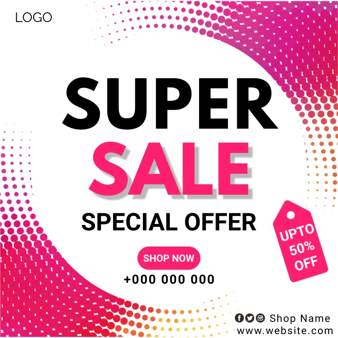 Retail Sale Template | PosterMyWall