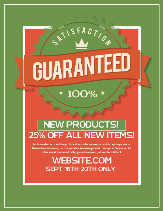 Retail Sale Template | PosterMyWall