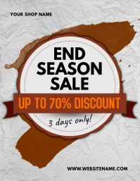 Season Sale Flyer Template | PosterMyWall