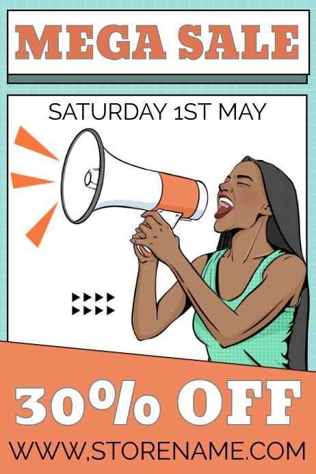 Retail Sale Poster Template | PosterMyWall