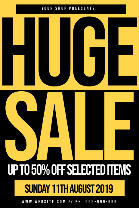 Copy of Retail Sale Poster | PosterMyWall