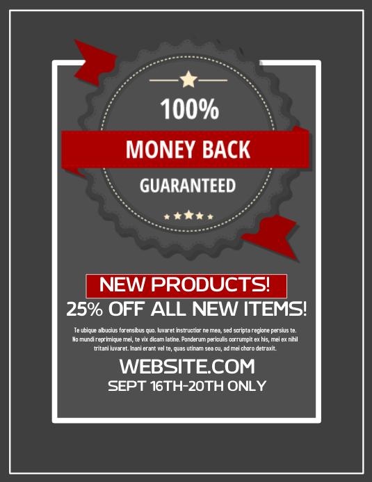 Retail Sale Templat | PosterMyWall