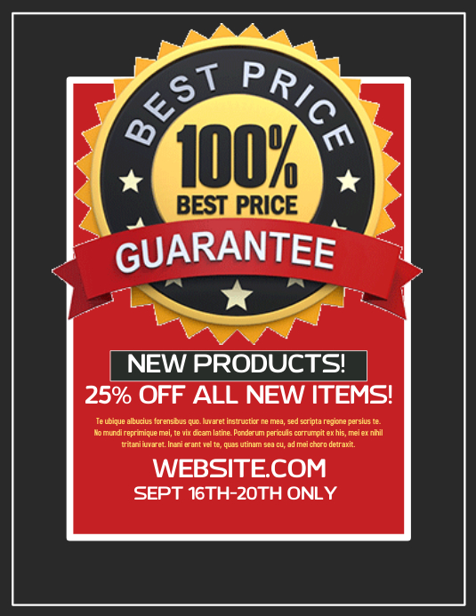 Retail Sale Modelo | PosterMyWall