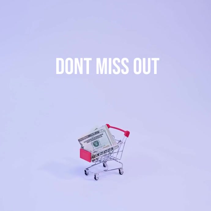 Retail Sale Promotional Social Media Video Ad Template | PosterMyWall