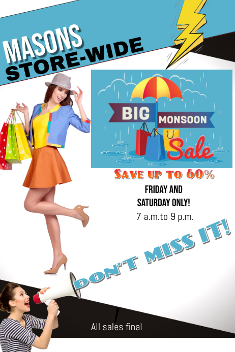 retail store Template | PosterMyWall