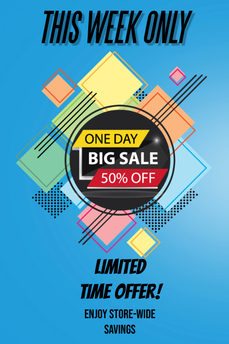 retail store Template | PosterMyWall