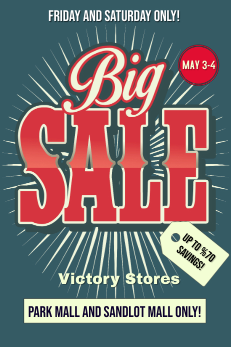 retail store Template | PosterMyWall