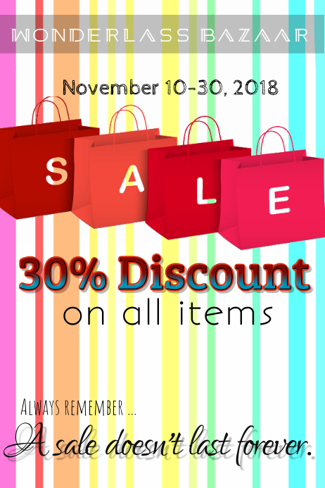 retail template | PosterMyWall