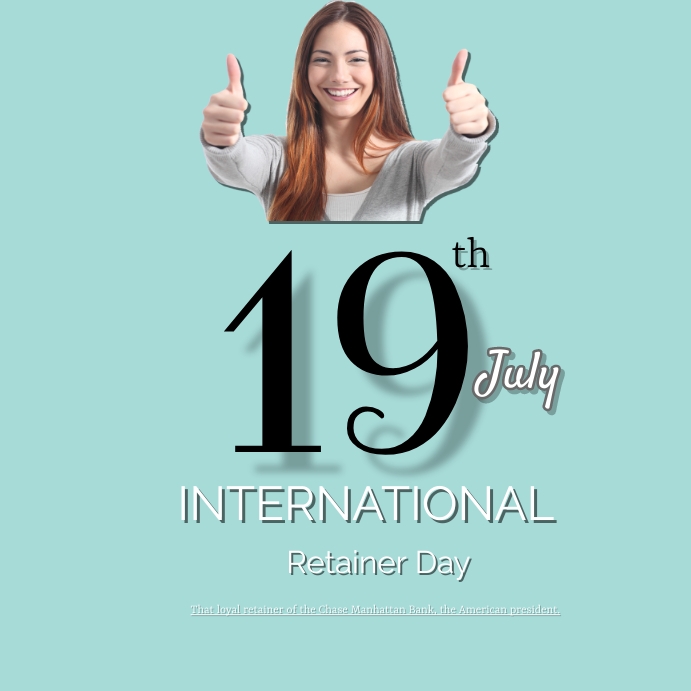 Plantilla de Retainer Day | PosterMyWall