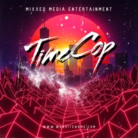 Retro 80s CD Cover Album Template | PosterMyWall