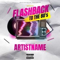 red album cover Template | PosterMyWall