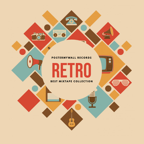 Retro Album Cover Template | PosterMyWall