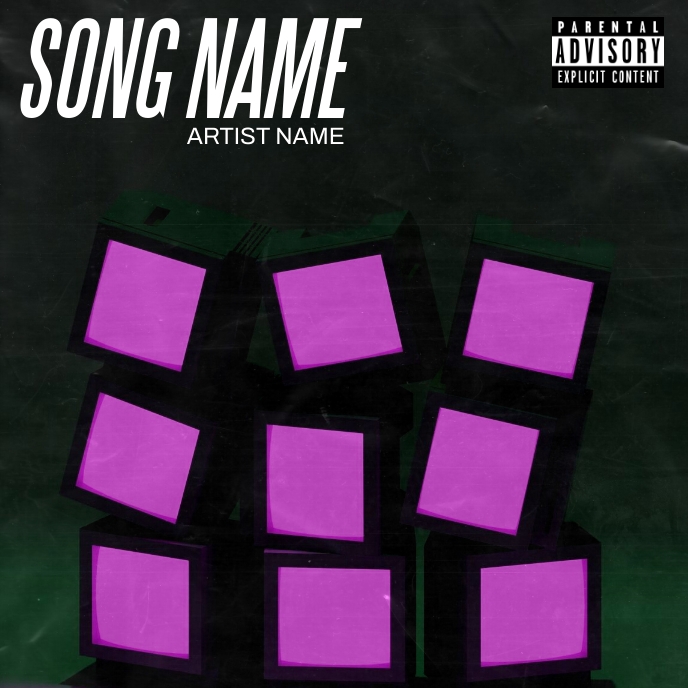 Plantilla de Retro album cover template | PosterMyWall